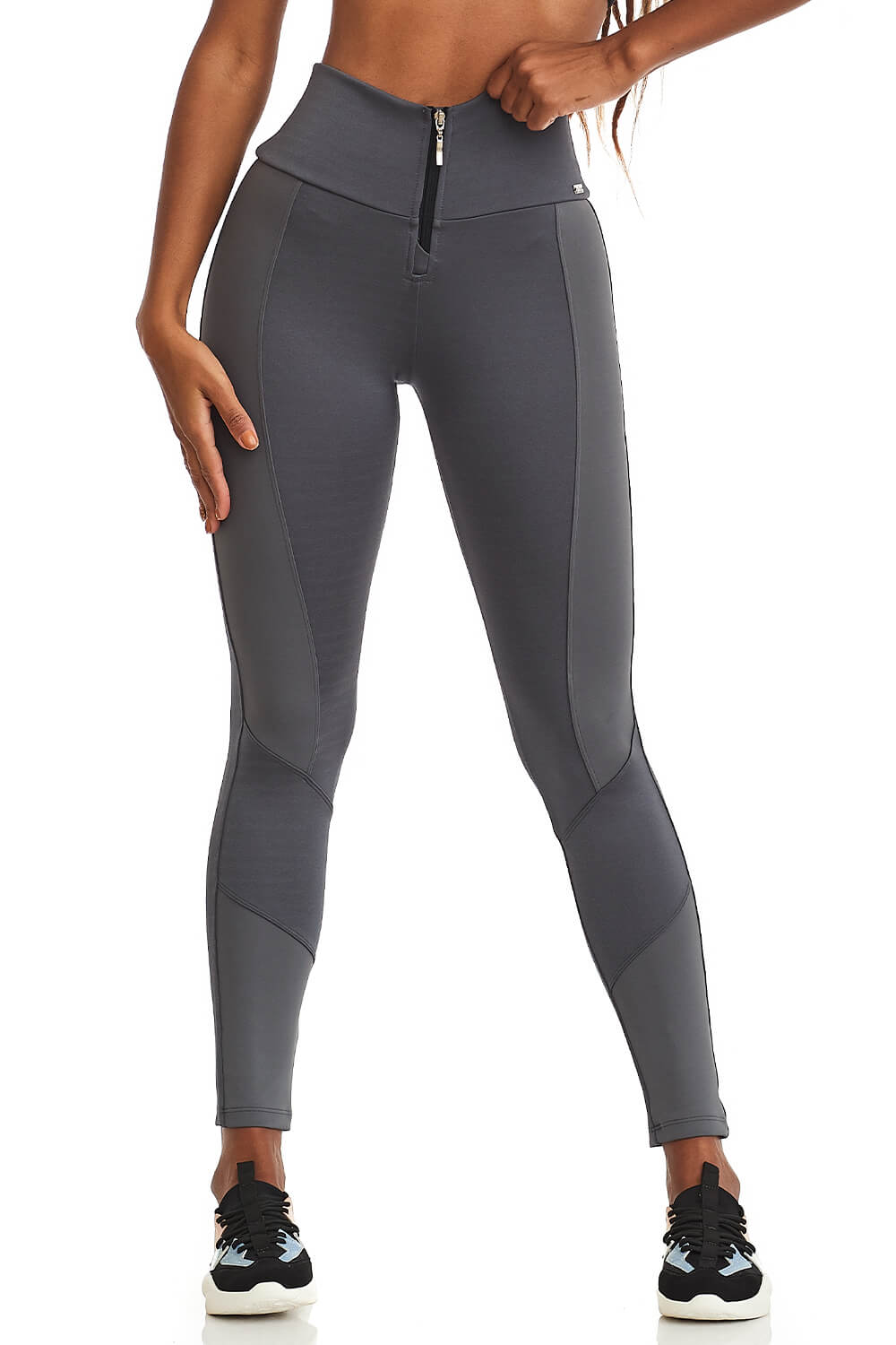 Calça Legging Supreme Cinza | Clique e compre na CAJUBRASIL