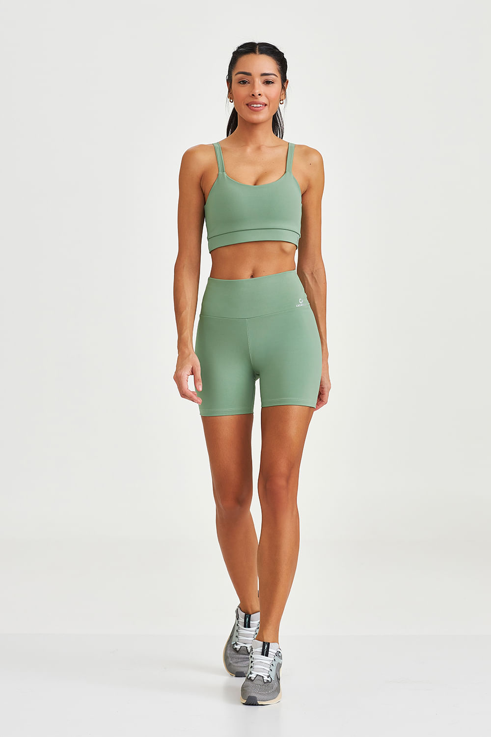 Short Nakay Classico Verde Alecrim